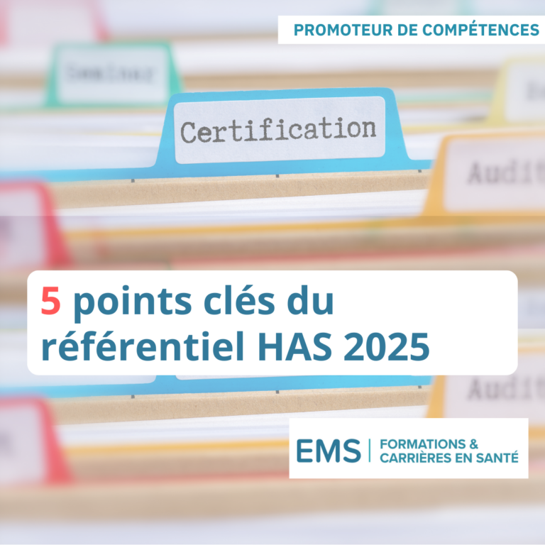 5 points clés du référentiel HAS 2025 - EMS